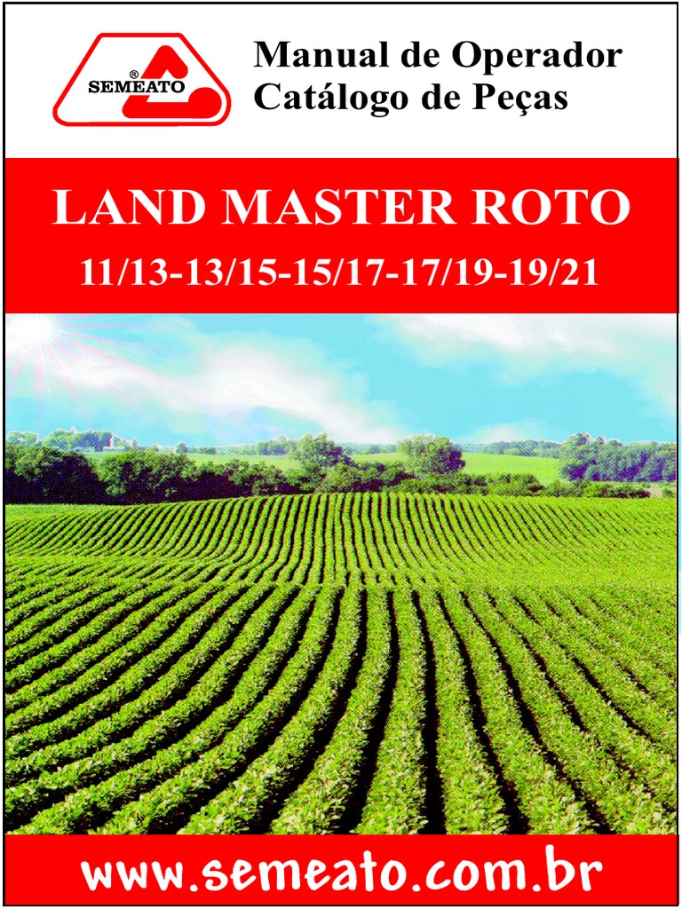 Catálogo de Peças Land Master Roto | PDF | Parafuso | Bens manufaturados