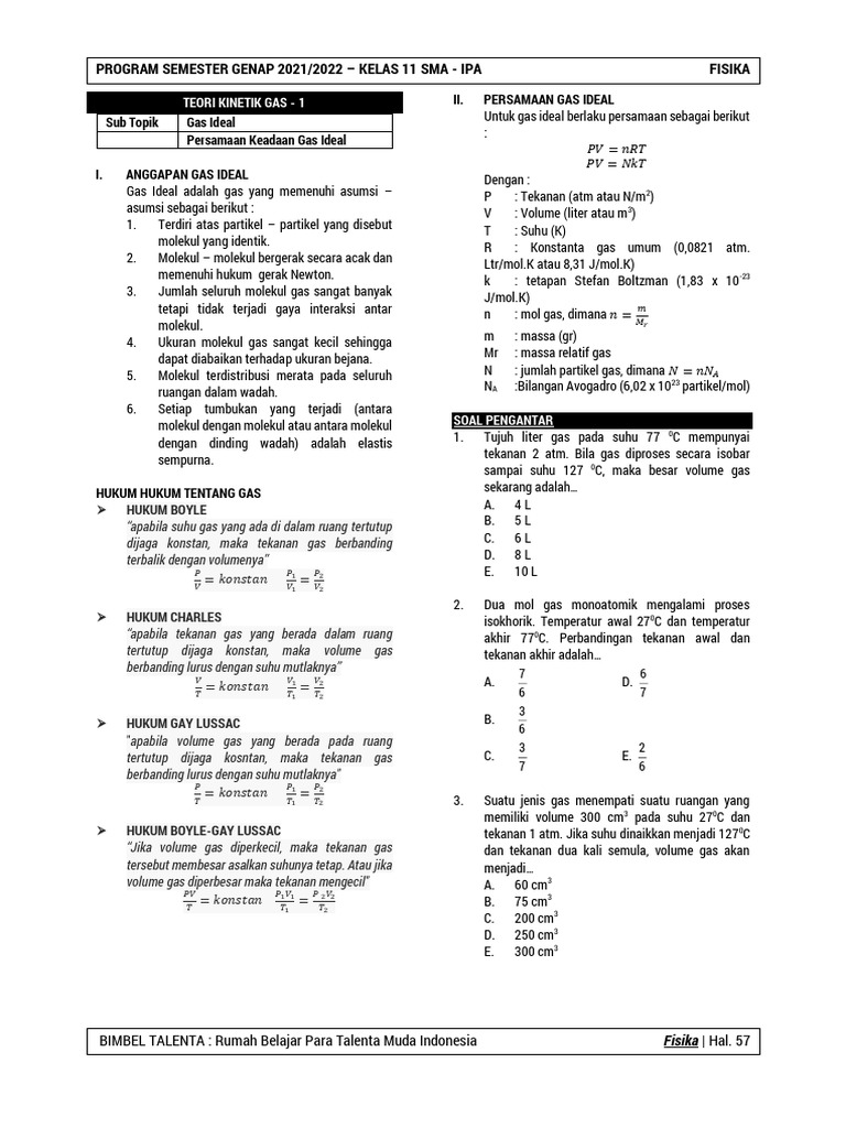 03 Modul Sem Genap - Fisika - 11 Ipa | PDF