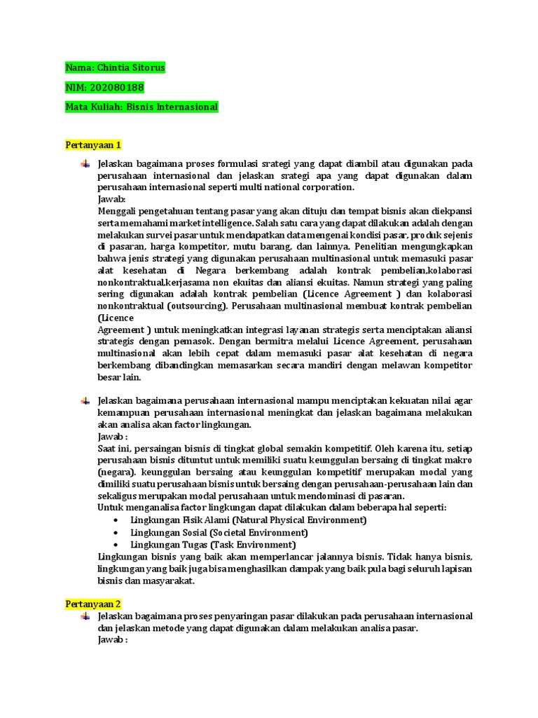 Quiz Uas Binter - Chintia 202080188 | PDF