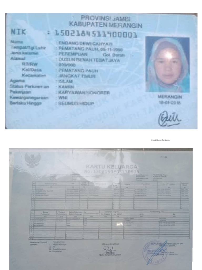 KTP KK Endang | PDF