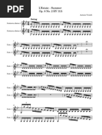 Summer Vivaldi | PDF | Musical Forms | Orchestral Music