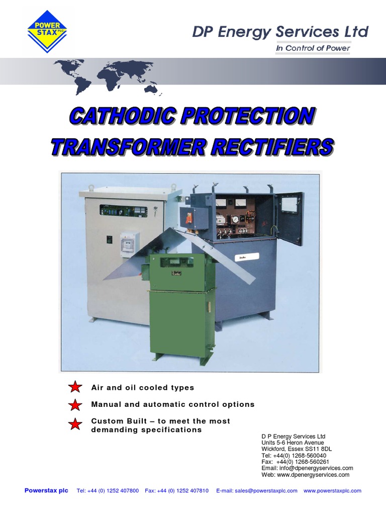 DP Cathodic Protection TR | PDF | Rectifier | Transformer