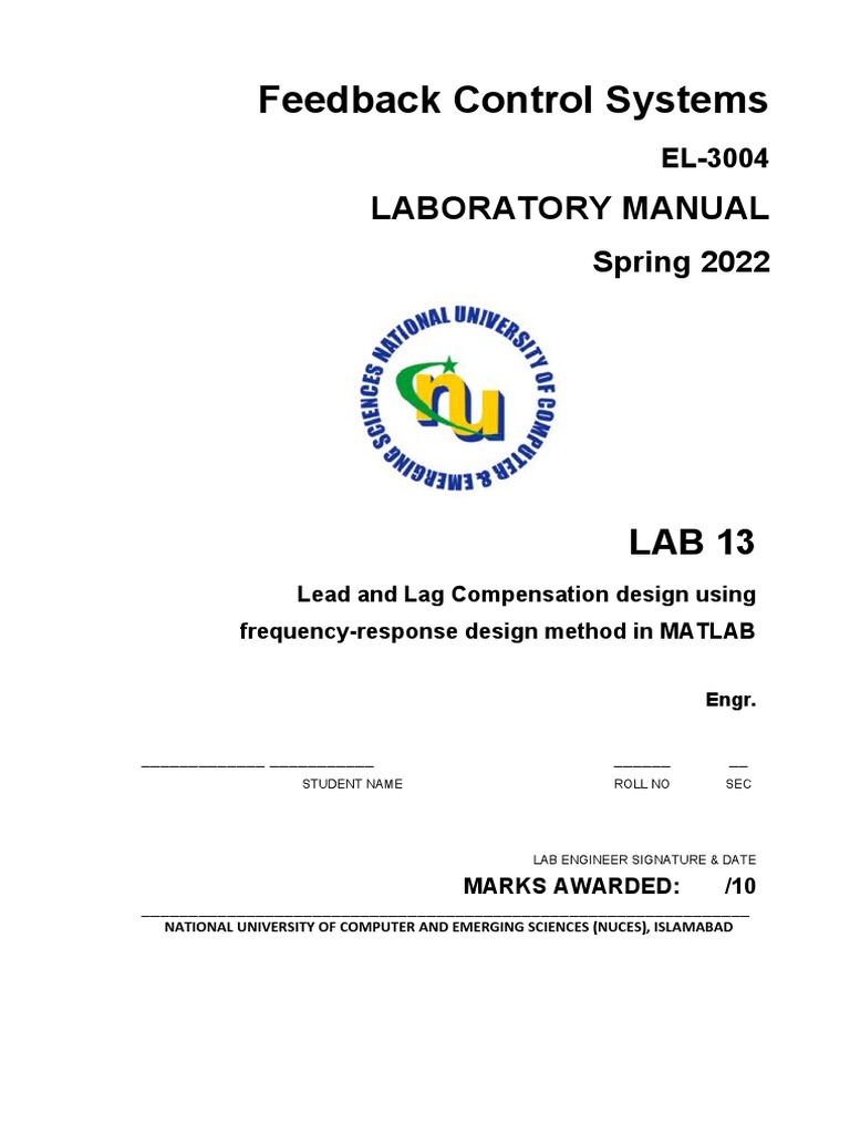 I180771 FBCS SP22 Lab13 | PDF | Control Theory | Computer Science