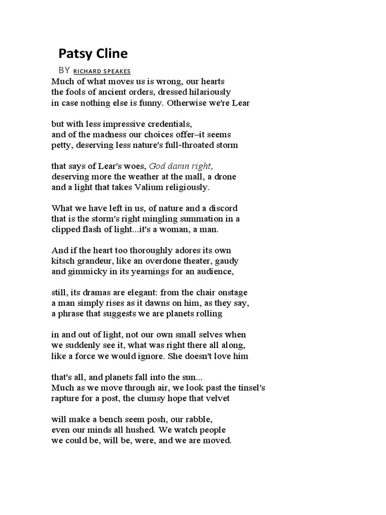 Patsy Cline | PDF