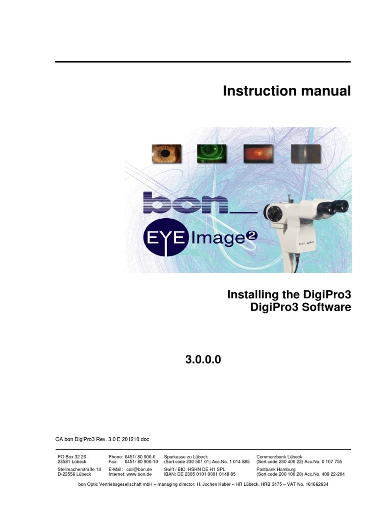 Bon DigiPro3 - Installation Manual | PDF | Computer File | Camera