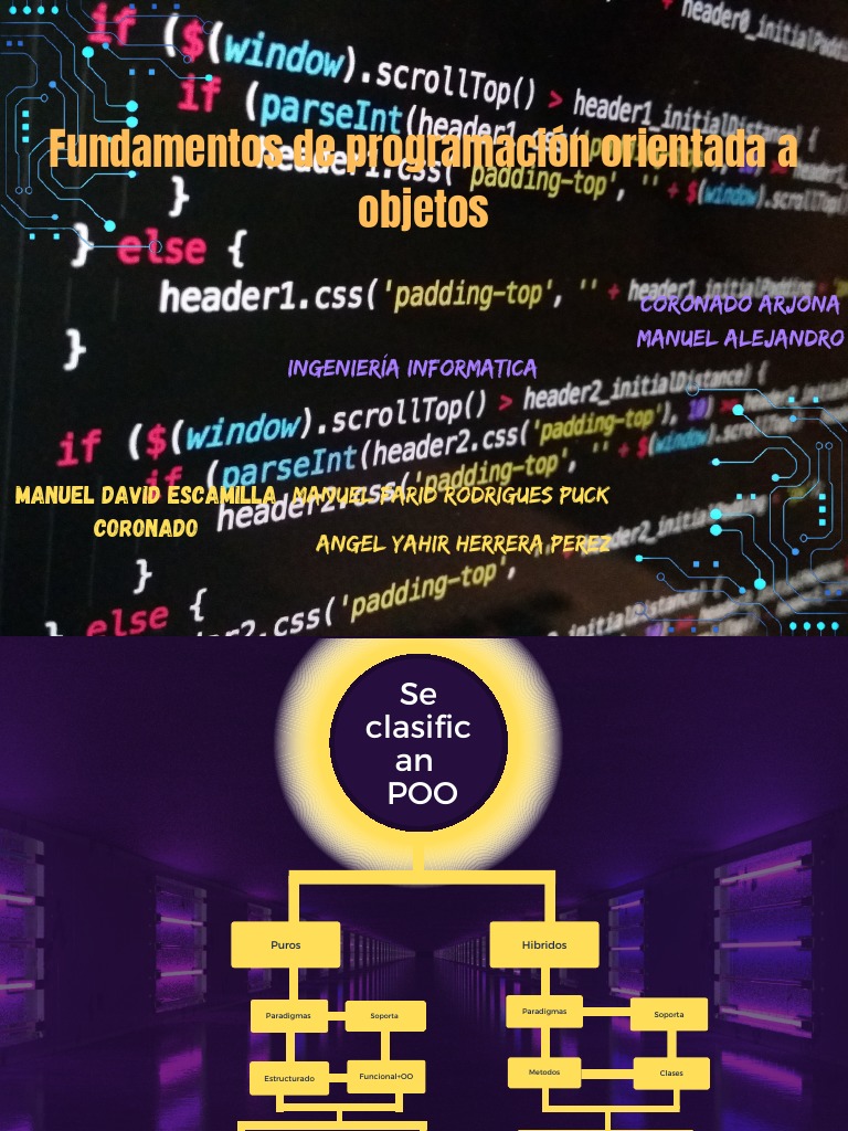 Mapa Conceptual 2poo | PDF | Objeto (informática) | Programación orientada a objetos