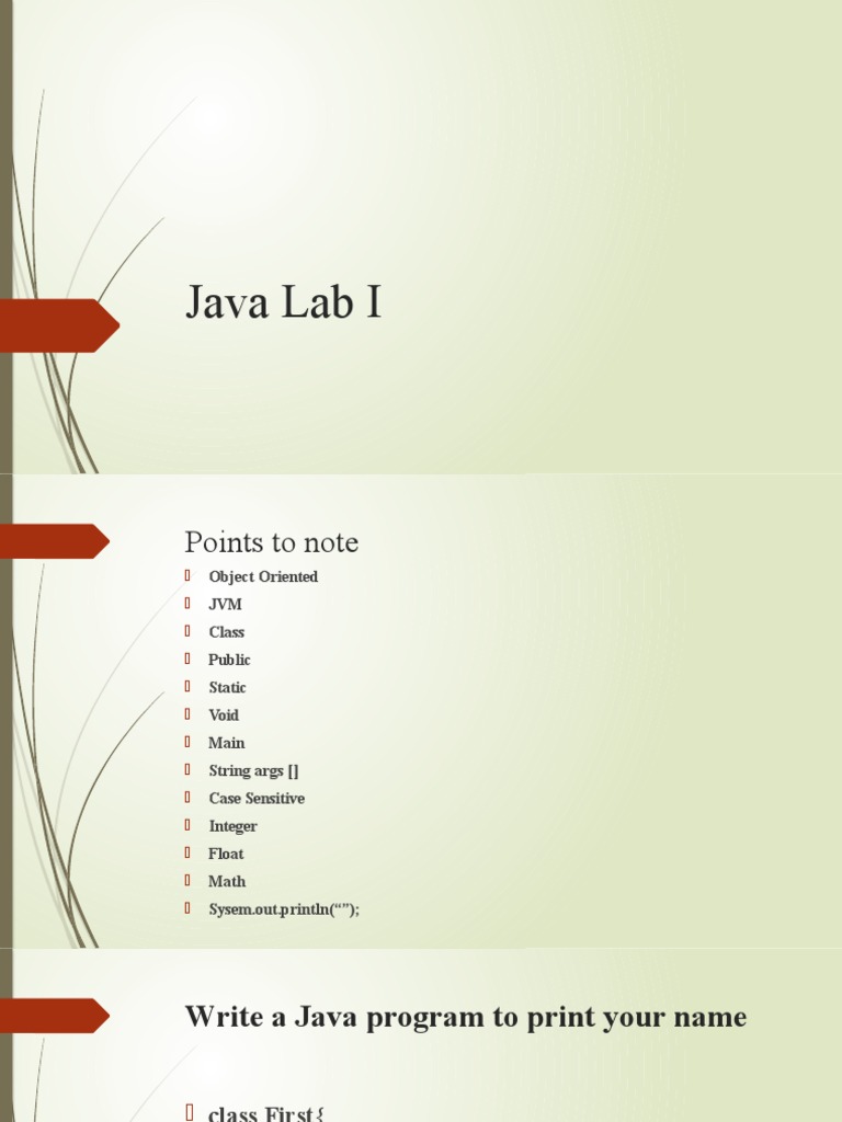 Java Primary Codes | PDF | Computer Programming | Software Engineering