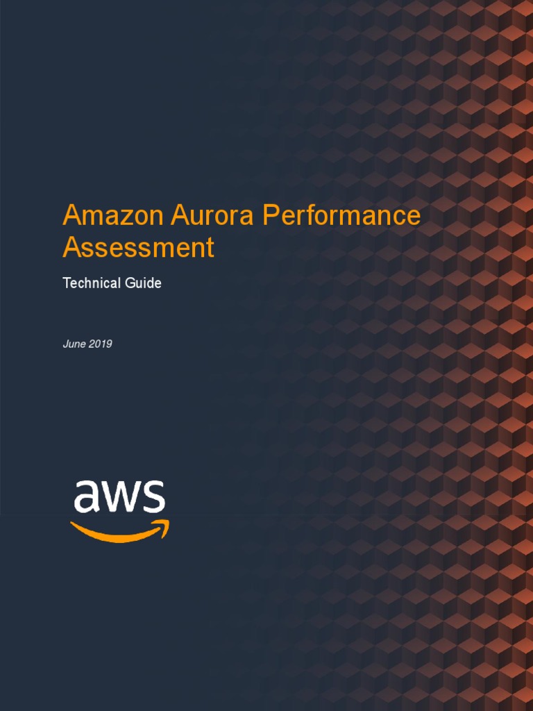 Rds Aurora Performance Assessment Benchmarking V1 2 Pdf Amazon Web Services Command Line