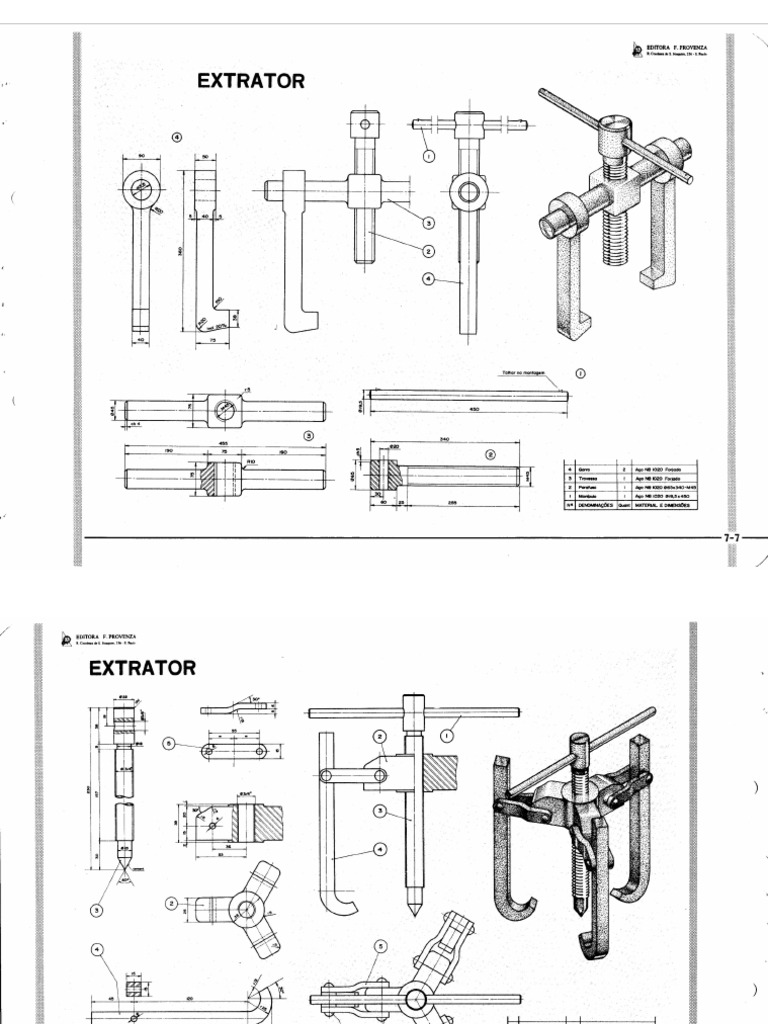 Estractor de 3 Garras | PDF