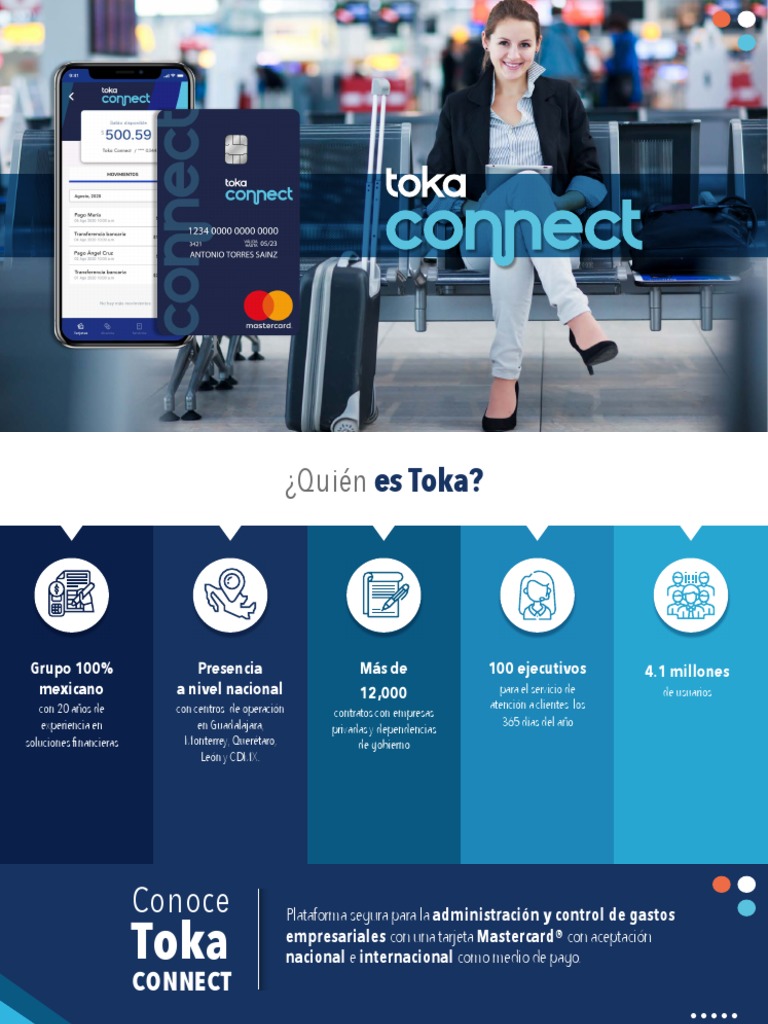 Presentación Toka CONNECT VF | PDF | Business | Aplicación movil