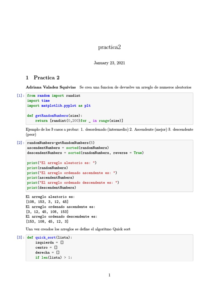 Practica 2 | PDF | Matemáticas Aplicadas | Datos de computadora