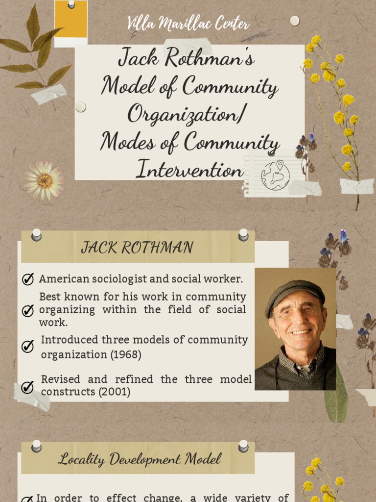 Rothman's Model of Community Organization | Download Free PDF ...