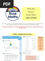 White Rose Math Activity Booklet | PDF