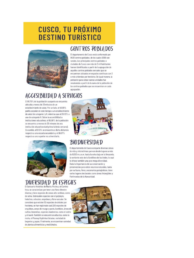 Infografía Territorio Peruano | PDF