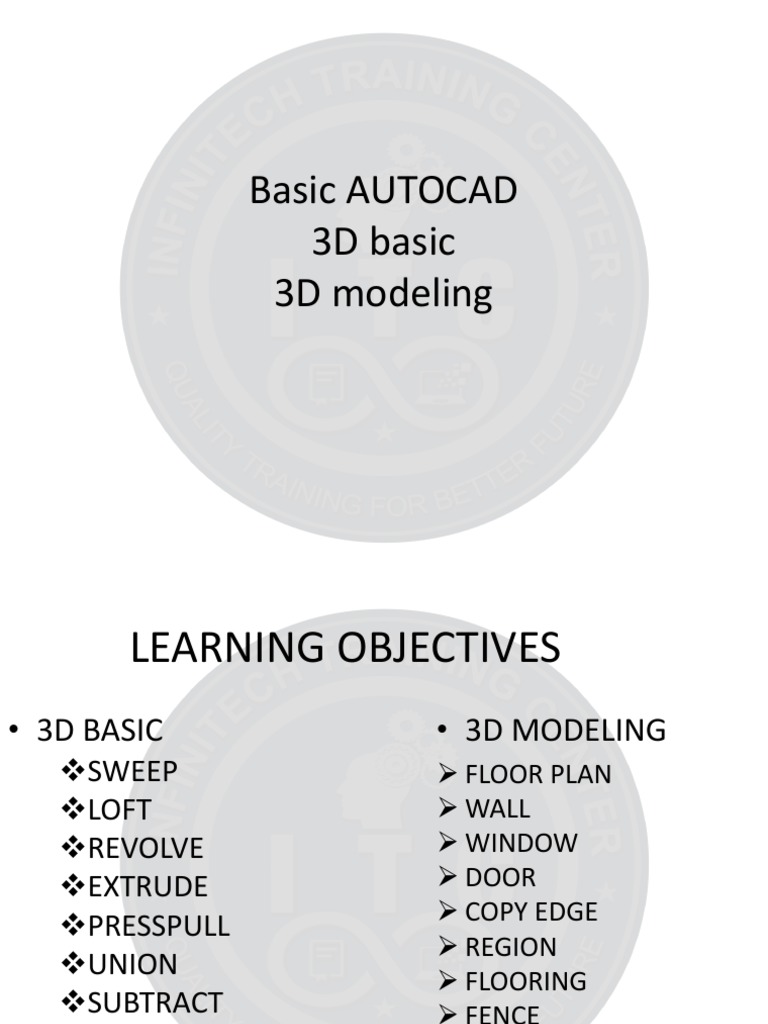 AutoCAD 3D | Download Free PDF | 3 D Computer Graphics | Length