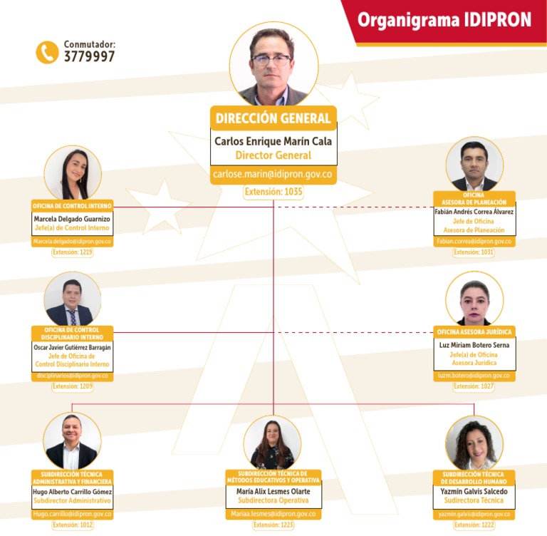 Organigrama IDIPRON 2022 | PDF