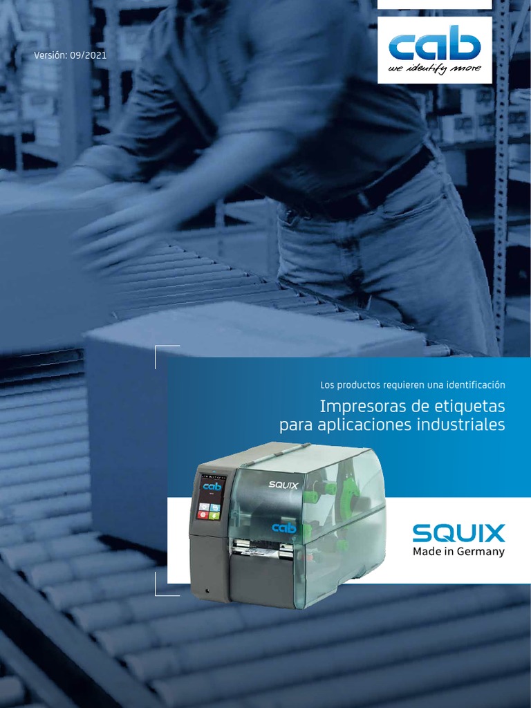 Cab Squix Es | PDF | USB | Impresora (Computación)
