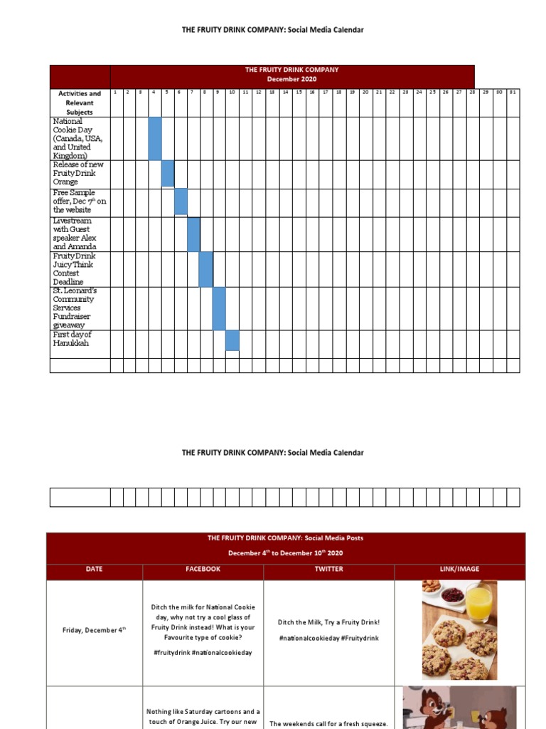Social Media Assignment 4 | PDF | Drink | Social Media