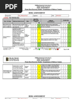 IOSH Risk Assessment Example 1 | PDF | Risk | Workplace