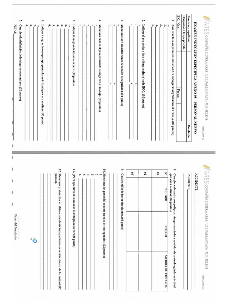 Examen Ares | PDF