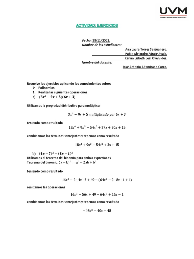A9 Alts | PDF | Entero | Multiplicación