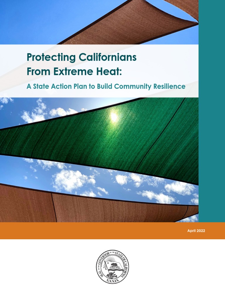 California Extreme Heat Action Plan | PDF | Climate Resilience | Heat Wave