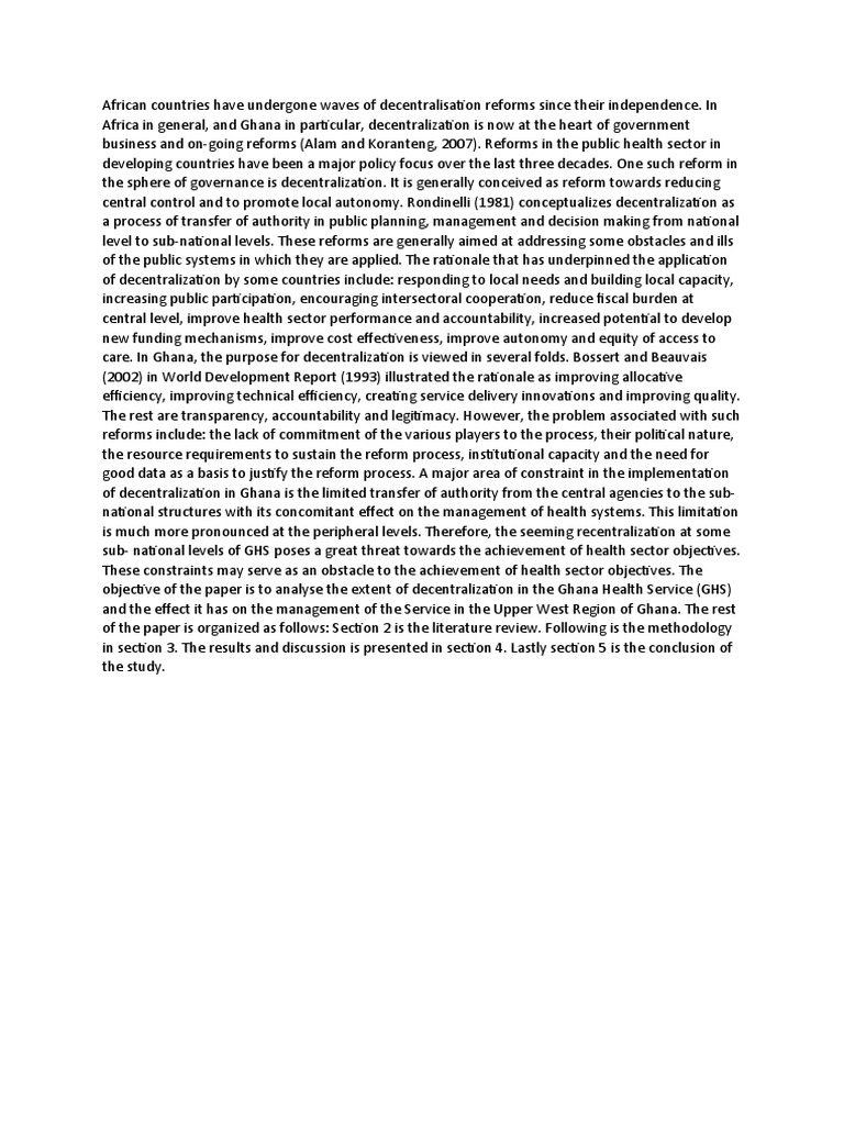 Countries 10 | PDF | Decentralization | Governance
