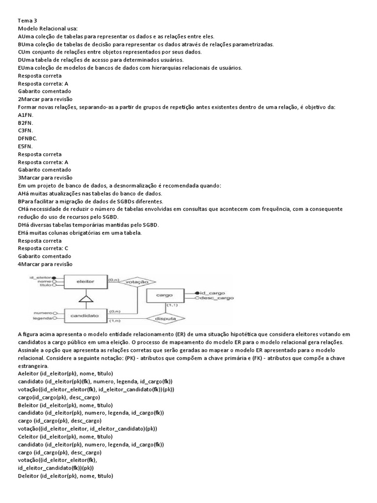 Atividades SGBD | PDF | SQL | Gestão de dados