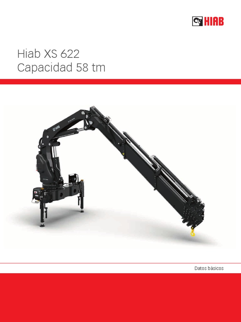 Datos técnicos Hiab XS 622 | PDF