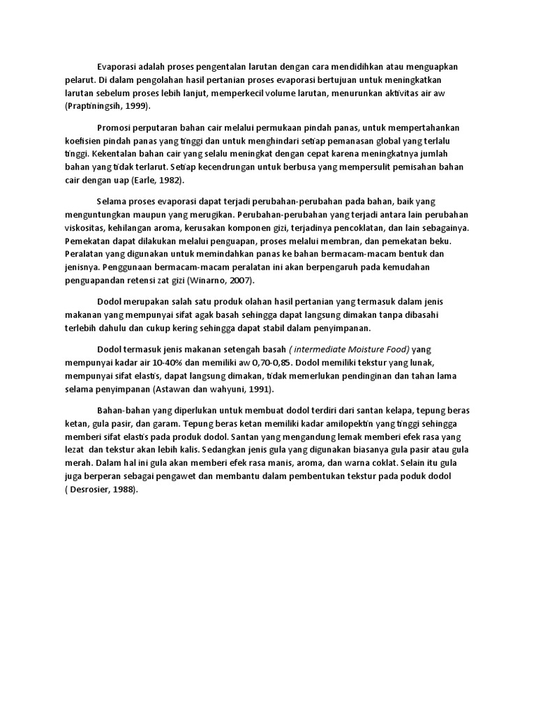 Tinpus EVAPORASI | PDF