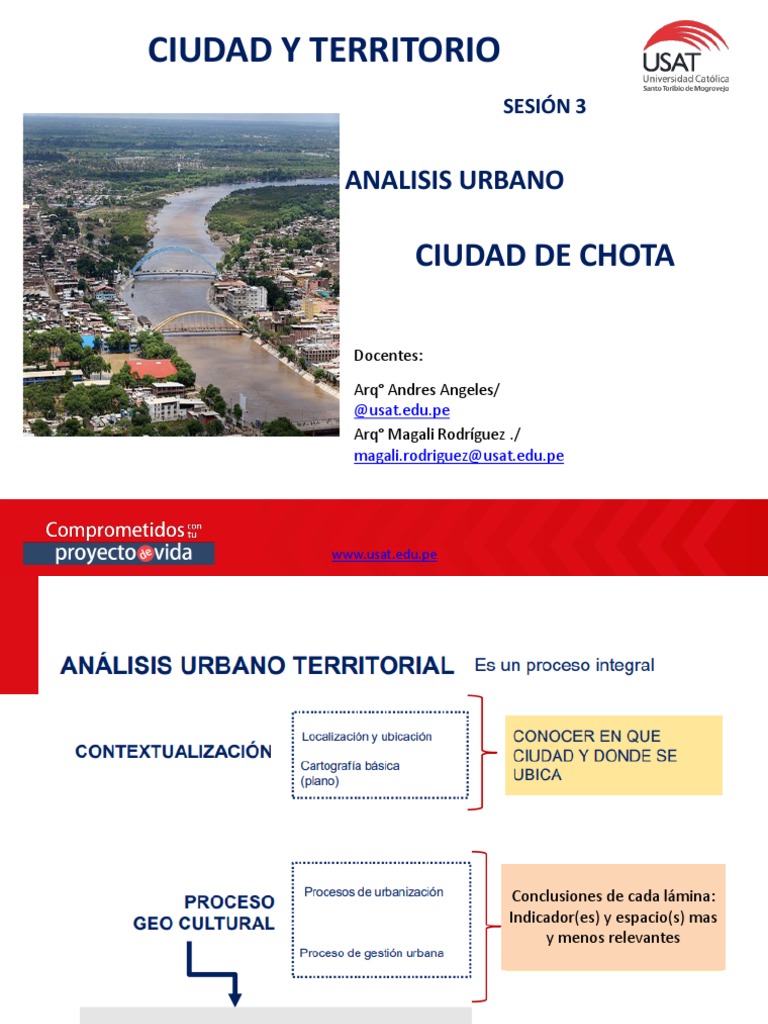Sesion 3-Analisis de La Ciudad de Chota | PDF