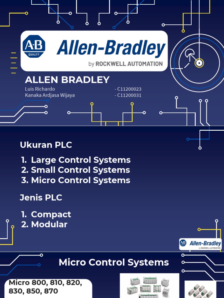 4 - Allen Bradley | PDF | Telecommunications | Electronics