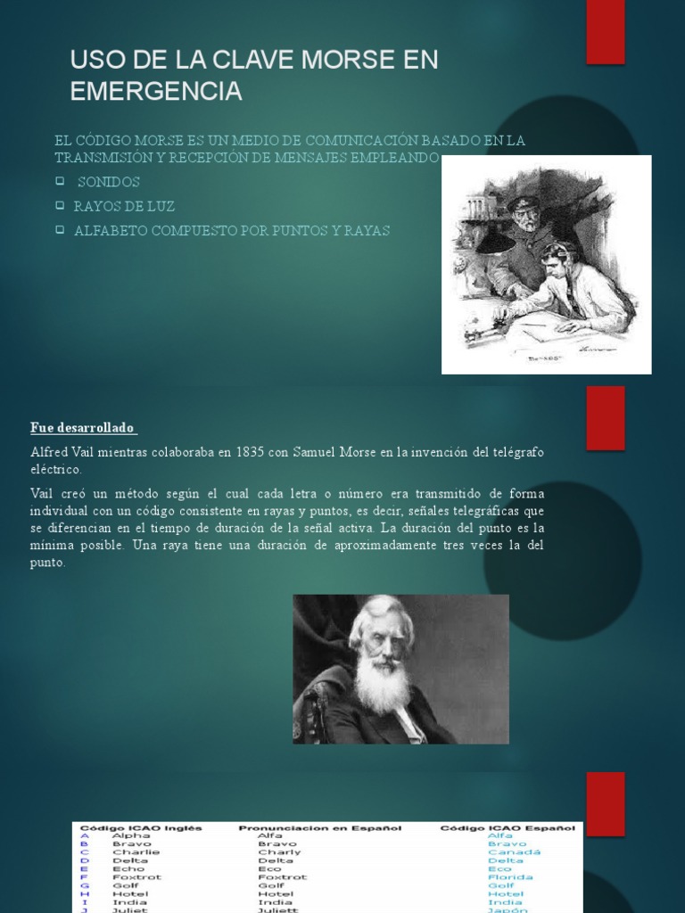 Clave Morse Diapo | PDF