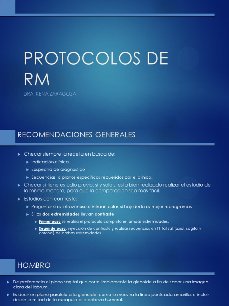 Protocolos de RM 1 PDF | Descargar gratis PDF | Tobillo | Anatomía