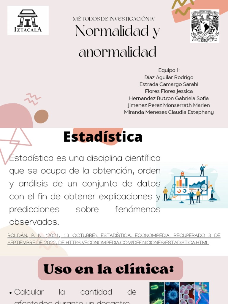 Normalidad y Anormalidad | PDF | Estadísticas | Science