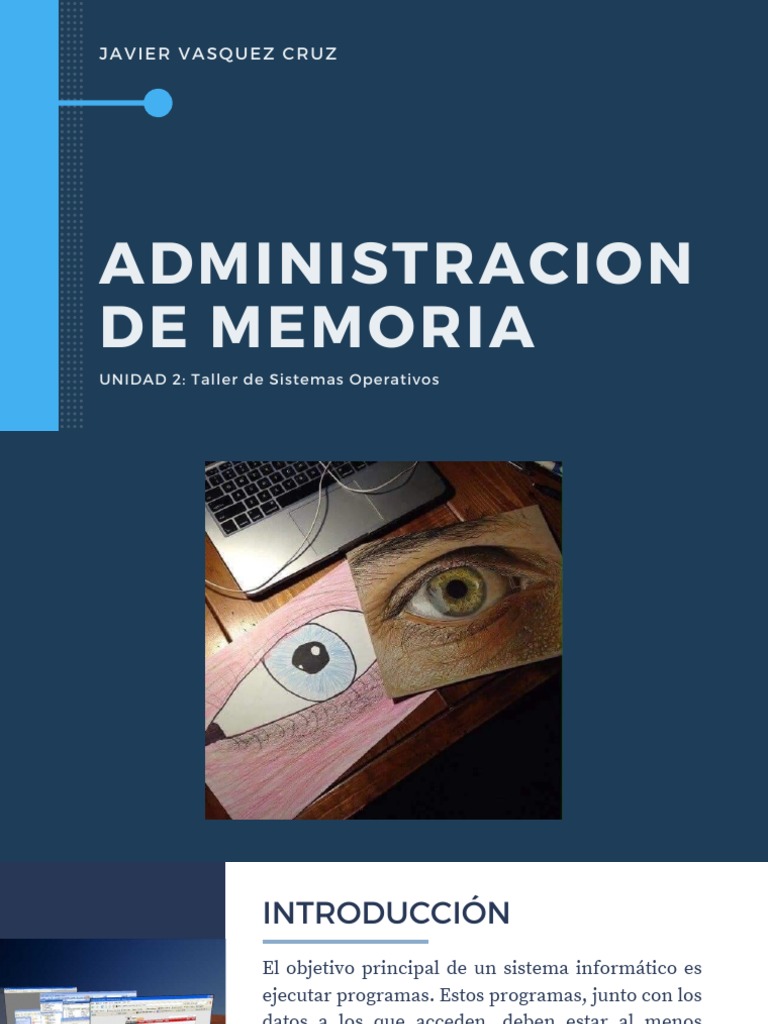 Unidad 2 Administracion de Memoria | PDF | Almacenamiento de datos de ...