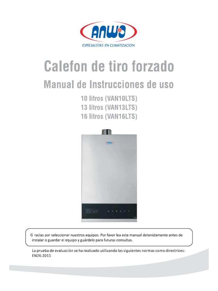 Manual_instalacion Anwo 18 | PDF