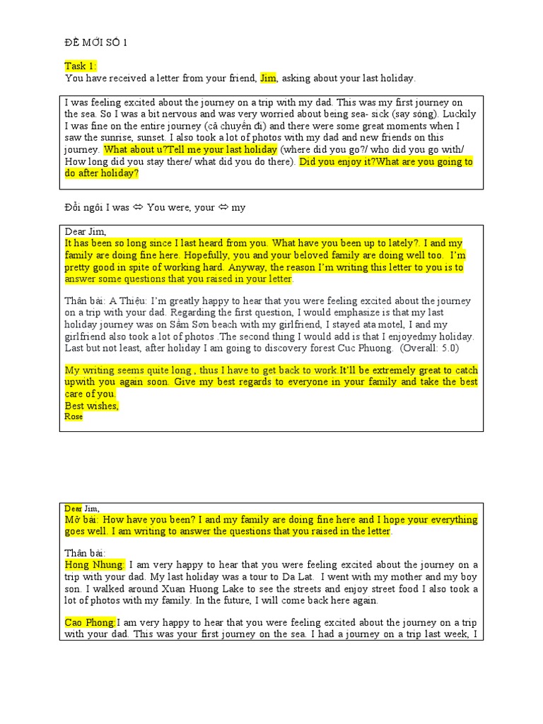 B1 - Writing Task 1 | PDF | Schools | Teachers