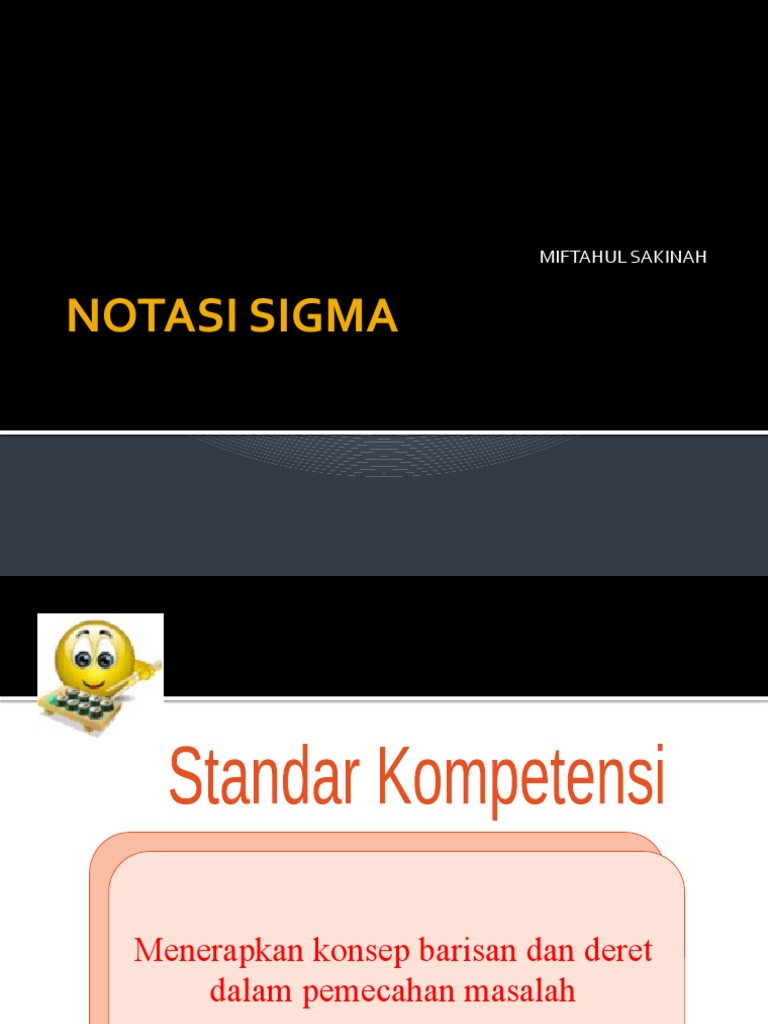 3 Notasi Sigma | PDF
