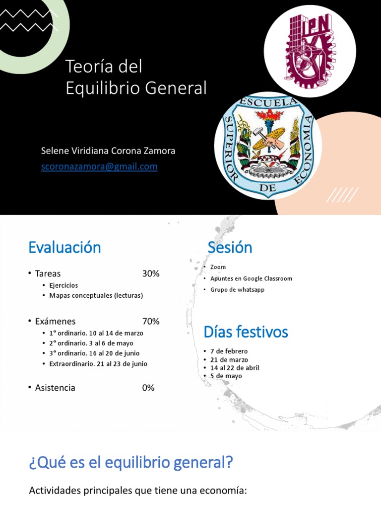 Teoría Del Equilibrio General | PDF | Teoría del equilibrio general | Bienes