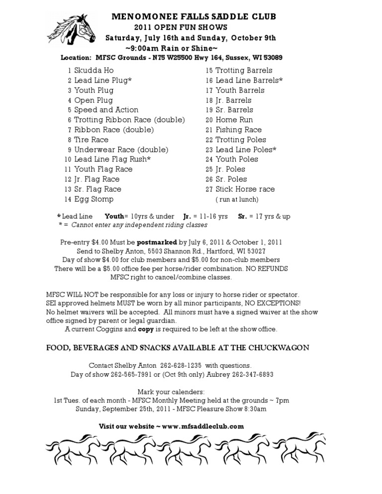 2011 Fun Show | PDF
