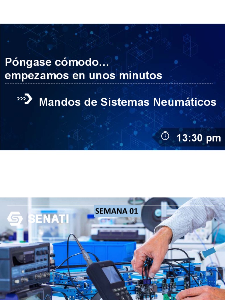 Semana 01 - Neumatica | PDF | Presión | Gases