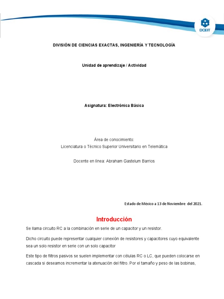 KELB U3 EA B | PDF | Filtro electronico | Ingeniería Electrónica