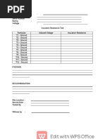 PTT Form | PDF