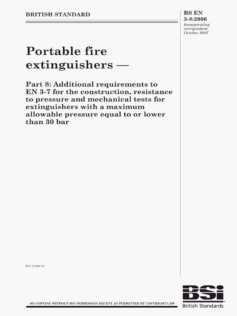 BS en 3-8-2006 | PDF