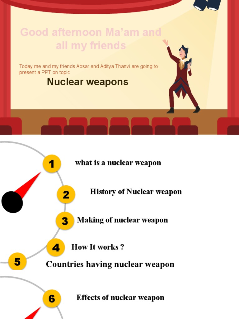 Nuclear Weapon PPT For Students | PDF | Nuclear Weapons | Bomb