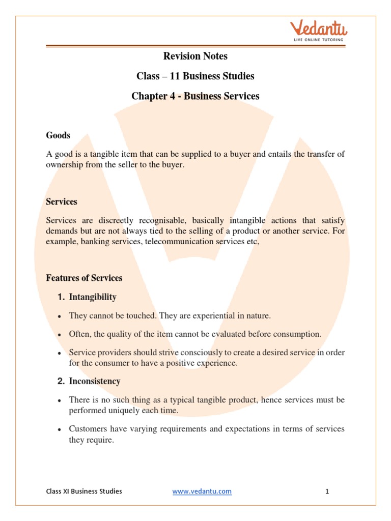 Class 11 Business Studies Chapter 4 - Revision Notes | PDF | Insurance ...