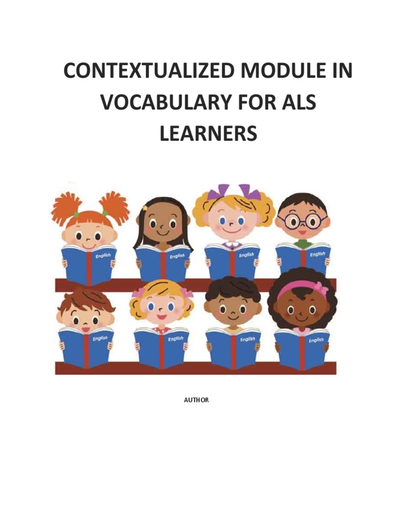 ALS Vocabulary MODULE | PDF | Cyborg | Lunch