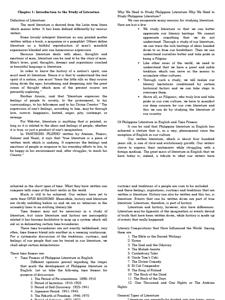 Philippine Literature | PDF | Poetry | Epic Poetry
