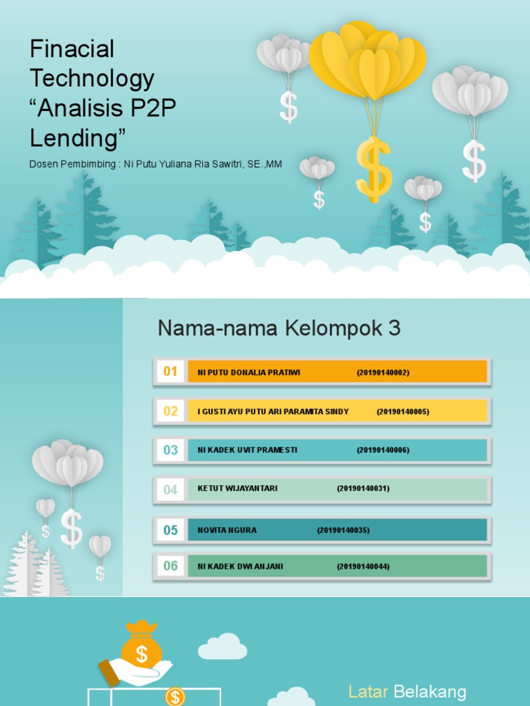 Analisis Fintech P2P Lending di Indonesia | PDF
